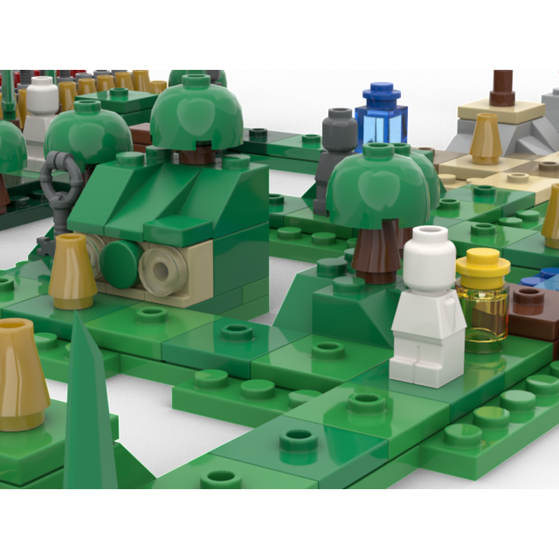 LEGO MOC Heroica - The Shire's hills by Cegeha Elbe | Rebrickable ...