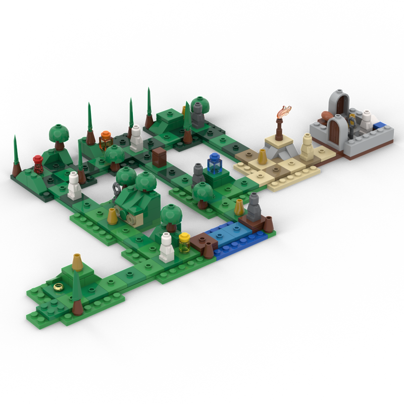 LEGO MOC Heroica - The Shire's hills by Cegeha Elbe | Rebrickable ...