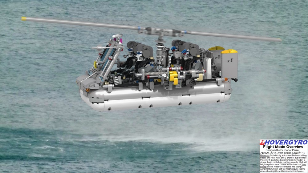 LEGO MOC Hovercraft Autogiro Commando Boat by gjpauler | Rebrickable ...