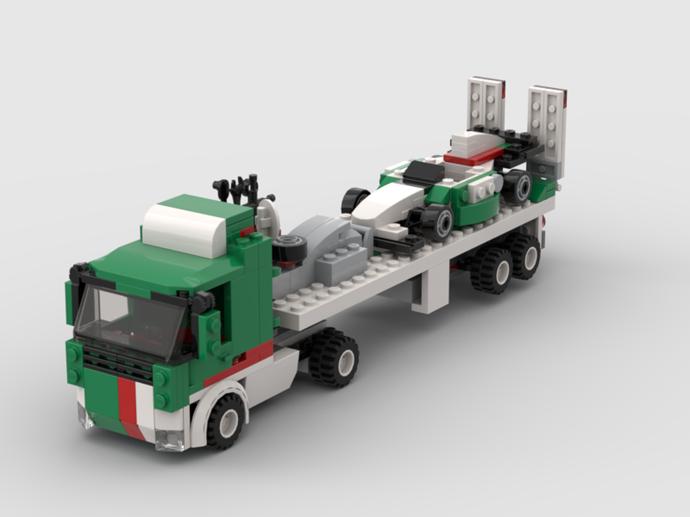 LEGO MOC Flatbed Race Car Transporter (60025 alternate) by DRT16 ...