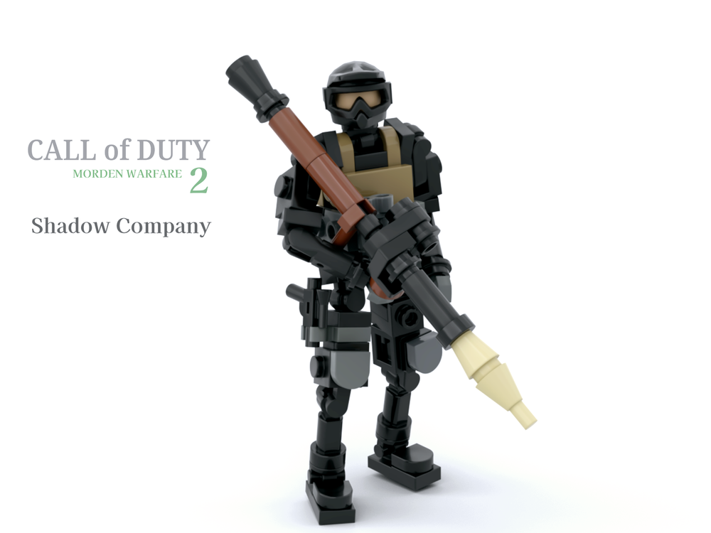 LEGO MOC Call of Duty morden warfare2 (2009) Shadow company with RPG-7 ...