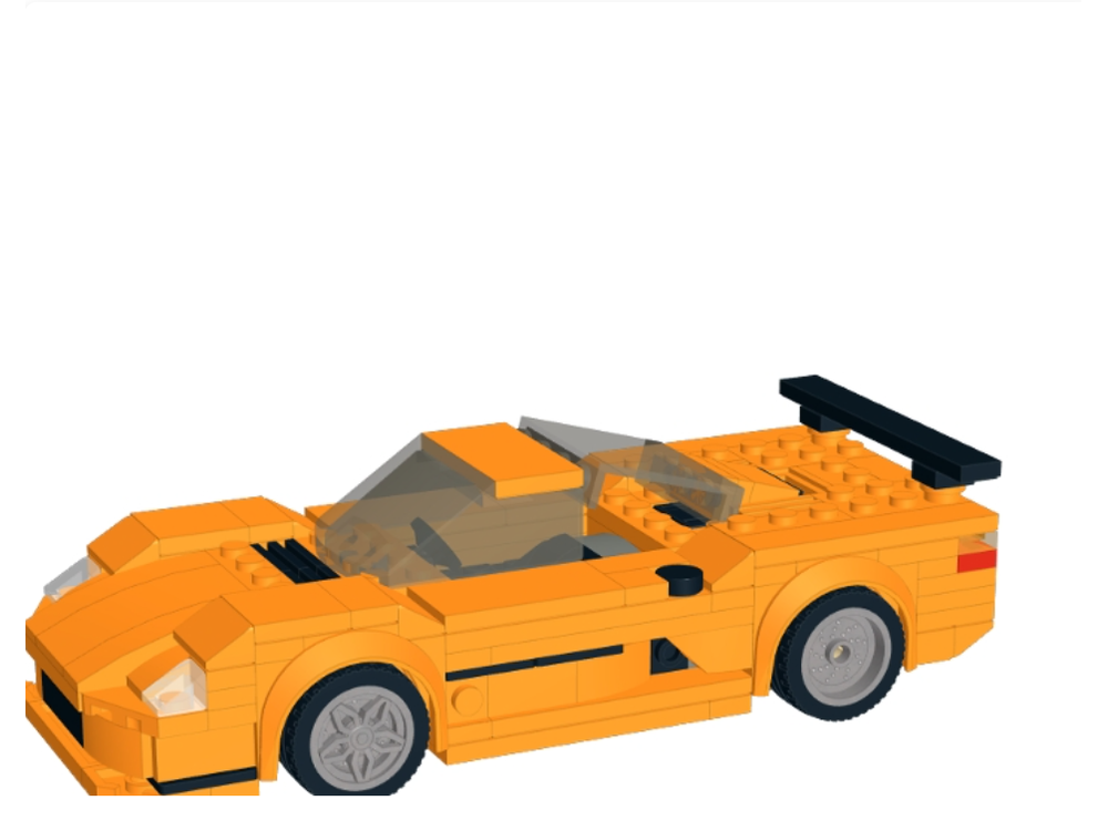 LEGO MOC Jaguar XJR-15 by LucidMOCS | Rebrickable - Build with LEGO
