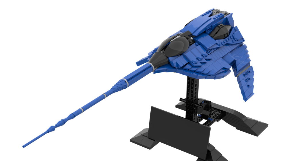 Lego Moc Wraith Dart By Resqusto Rebrickable Build With Lego
