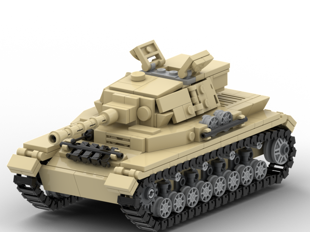 Lego Moc Panzer Iv Ausf G By Datlegoman Rebrickable Build With Lego