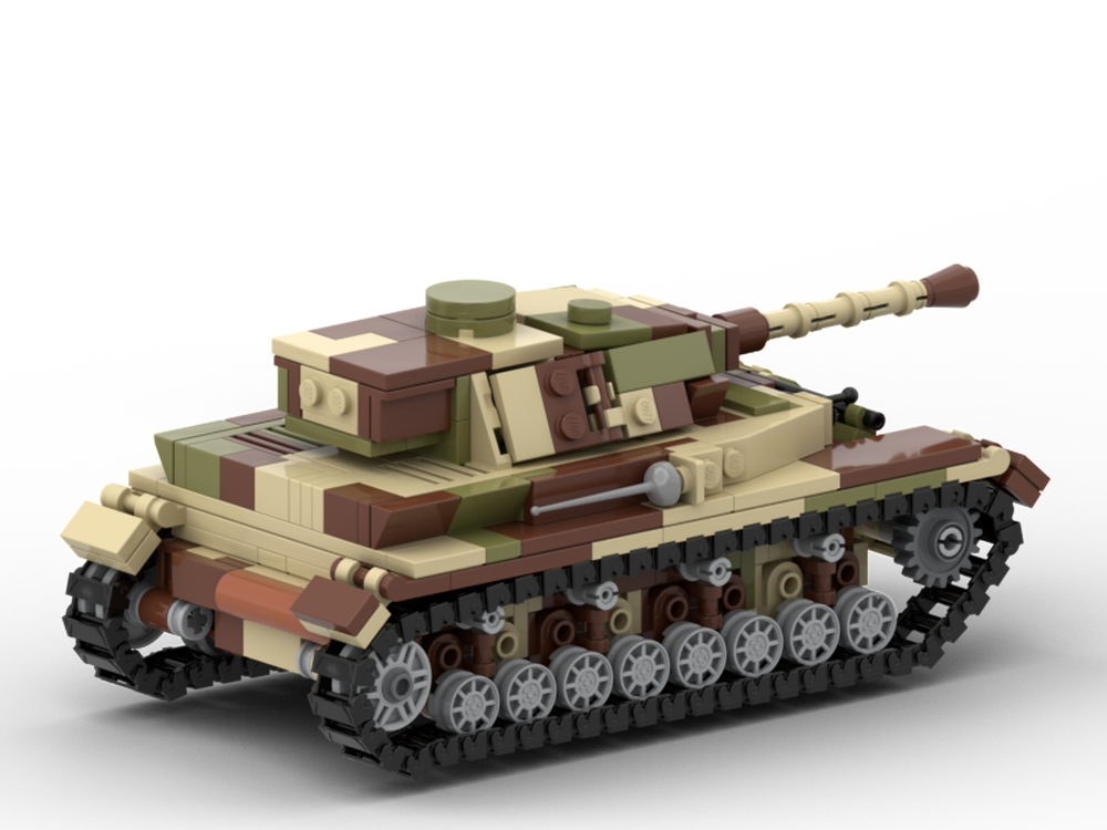Lego Moc Panzer Iv Ausf G By Datlegoman Rebrickable Build With Lego