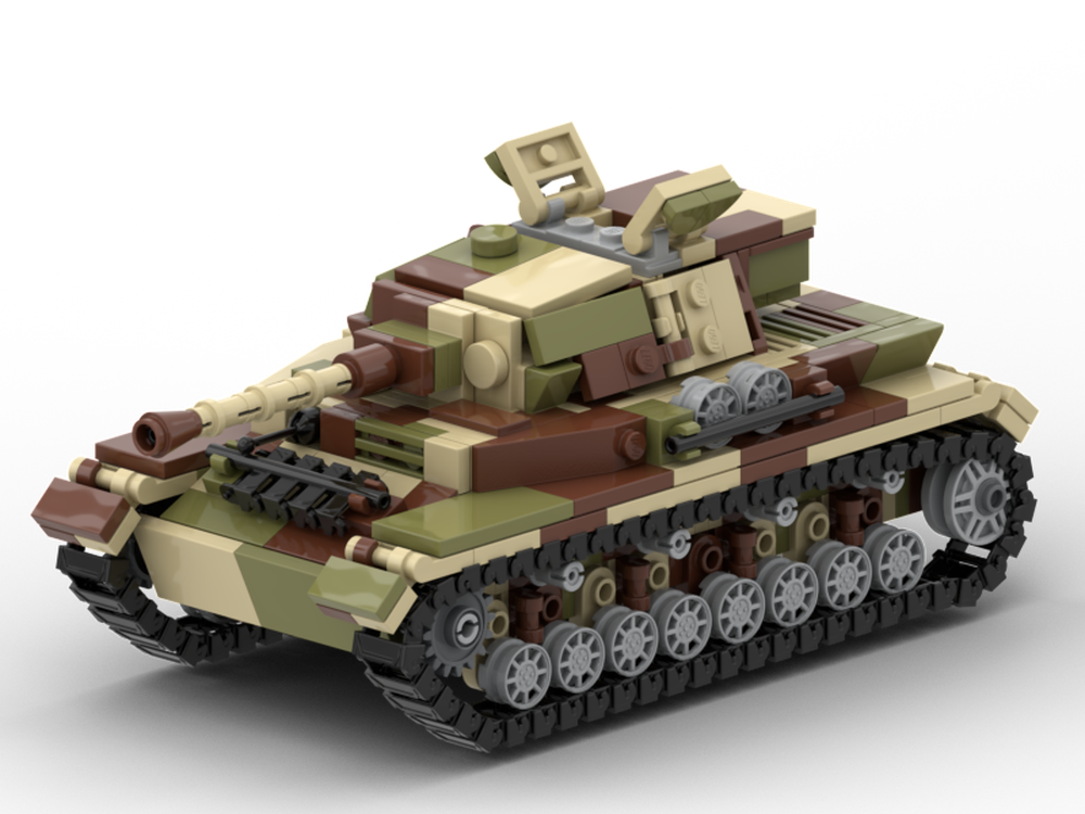 LEGO MOC Panzer IV Ausf G by datlegoman | Rebrickable - Build with LEGO