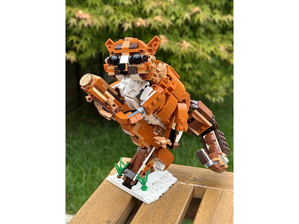 LEGO MOC 31154 Brown Mouse Lemur by zengogobrick | Rebrickable - Build ...