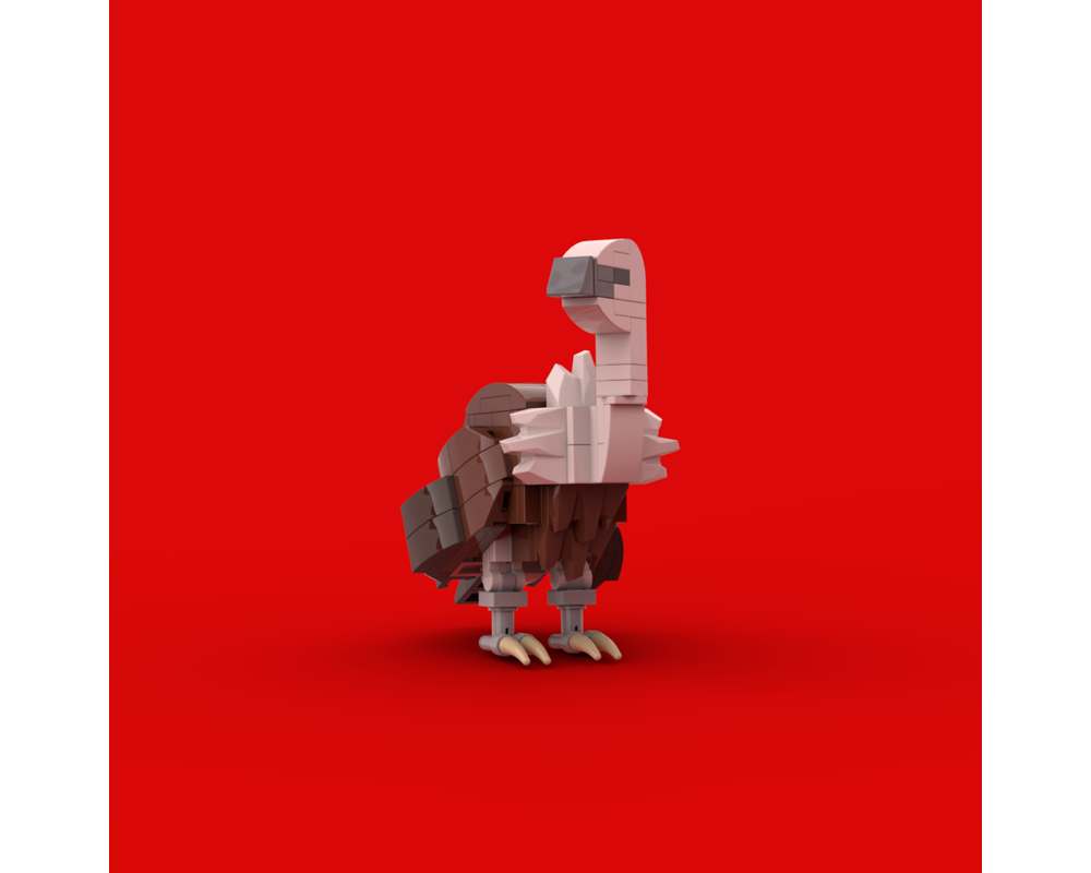 LEGO MOC Griffon Vulture (Gyps fulvus) by DiegoFontana | Rebrickable ...