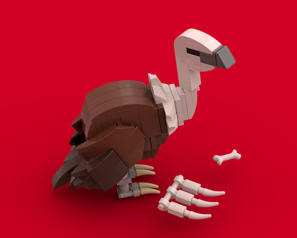 LEGO MOC Griffon Vulture (Gyps fulvus) by DiegoFontana | Rebrickable ...