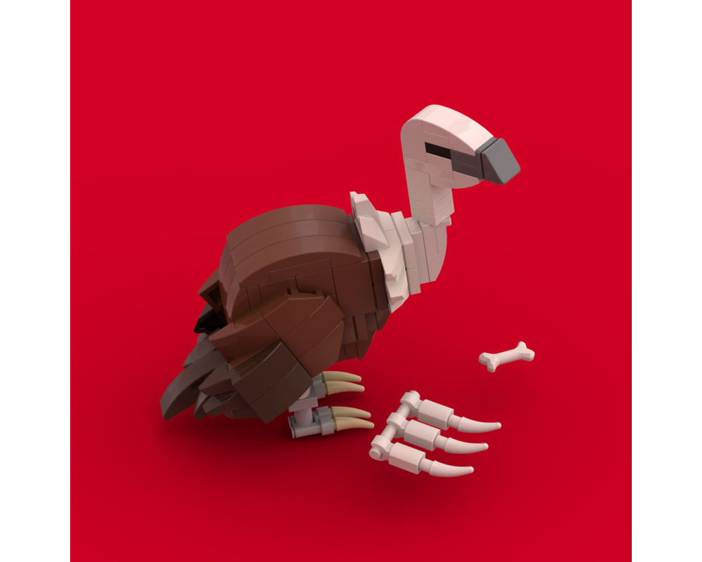 LEGO MOC Griffon Vulture (Gyps fulvus) by DiegoFontana | Rebrickable ...