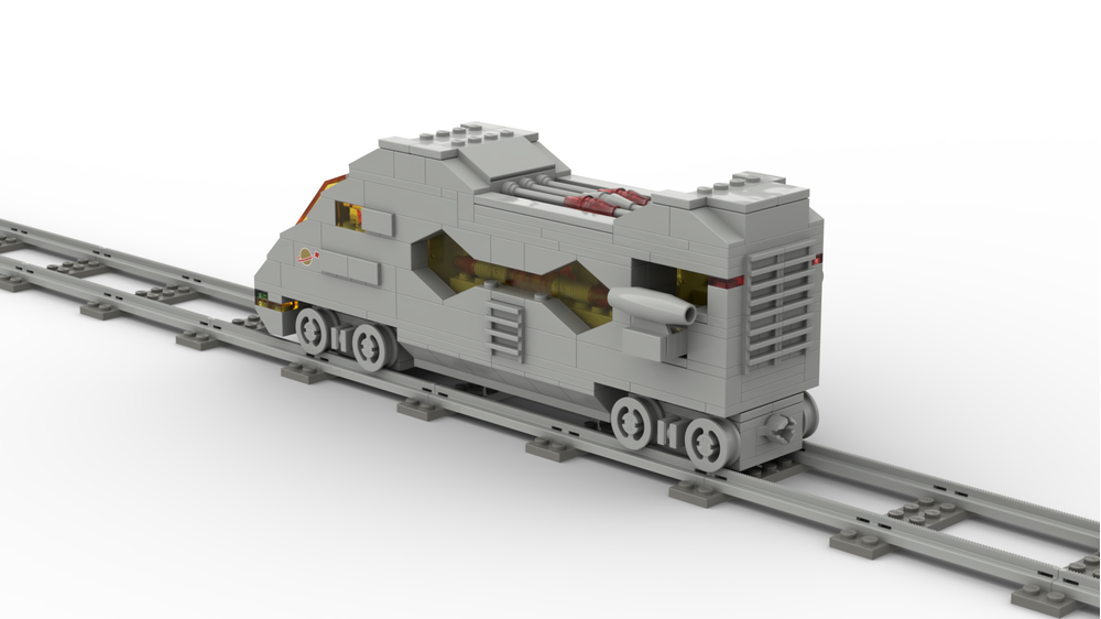 LEGO MOC PCS005 HS2 Locomotive by Polarstorm | Rebrickable - Build with ...