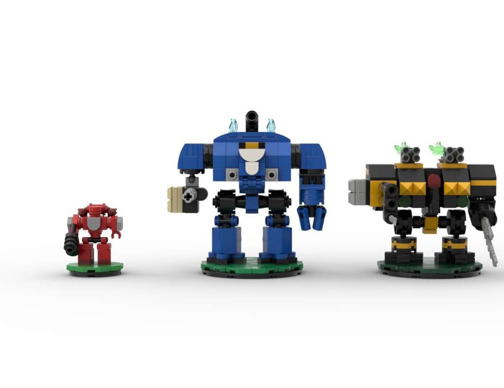 LEGO MOC Warhammer 40k Redemptor Dreadnought by meregt | Rebrickable ...