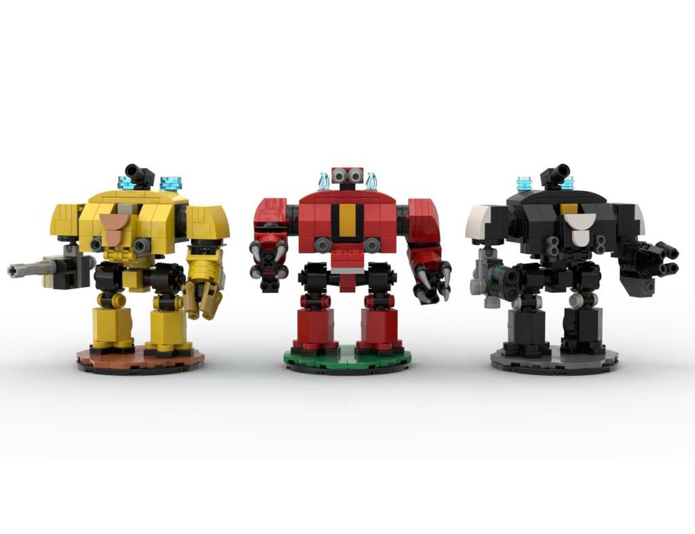 Lego Moc Warhammer 40k Redemptor Dreadnought By Meregt Rebrickable
