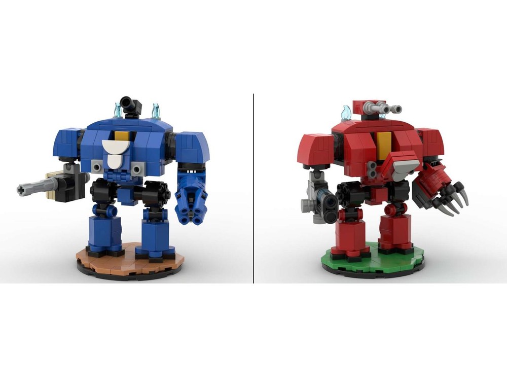 LEGO MOC Warhammer 40k Redemptor Dreadnought by meregt | Rebrickable ...