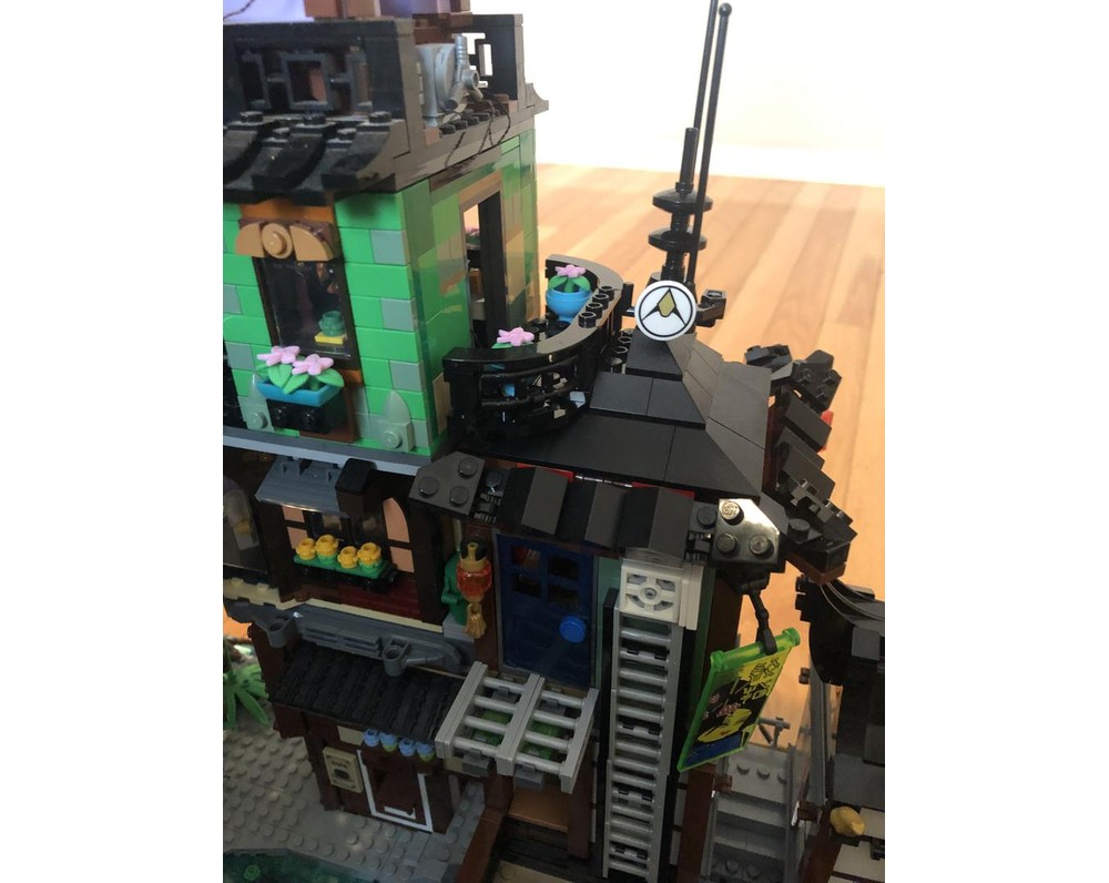 LEGO MOC Roof Mod - 70657 Ninjago City Docks & 71741 Ninjago City ...