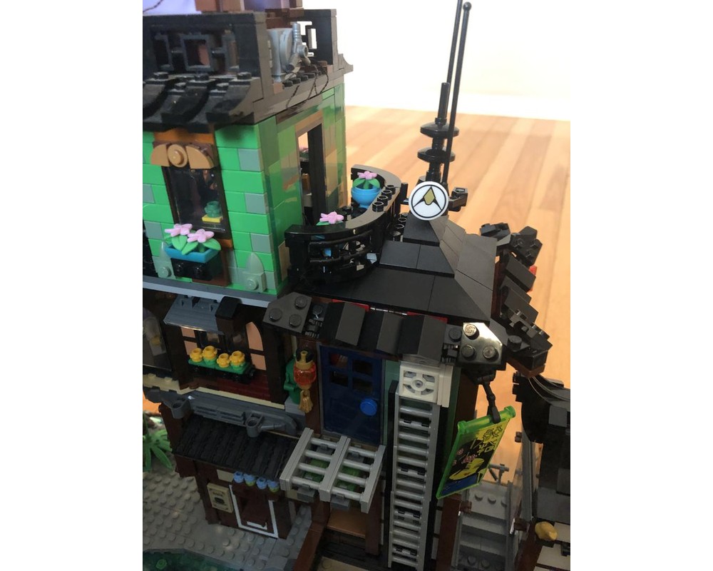 LEGO MOC-189548 Roof Mod - 70657 Ninjago City Docks & 71741 Ninjago ...