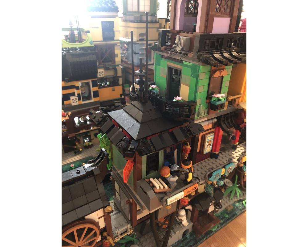 LEGO MOC-189548 Roof Mod - 70657 Ninjago City Docks & 71741 Ninjago ...