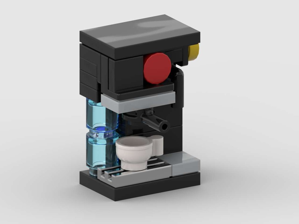 Lego Moc Small Coffee Machine By Markmoc71 Rebrickable Build With Lego