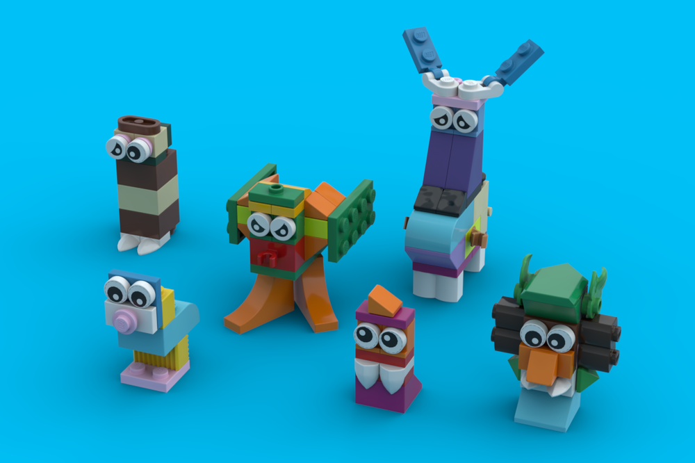LEGO MOC 11017 All eyes in by EduBrickCreator | Rebrickable - Build ...