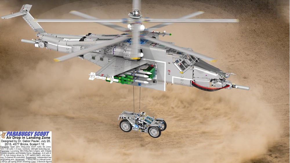LEGO MOC Paramotor Scout Buggy by gjpauler | Rebrickable - Build with LEGO