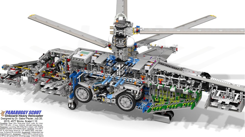 LEGO MOC Paramotor Scout Buggy by gjpauler | Rebrickable - Build with LEGO