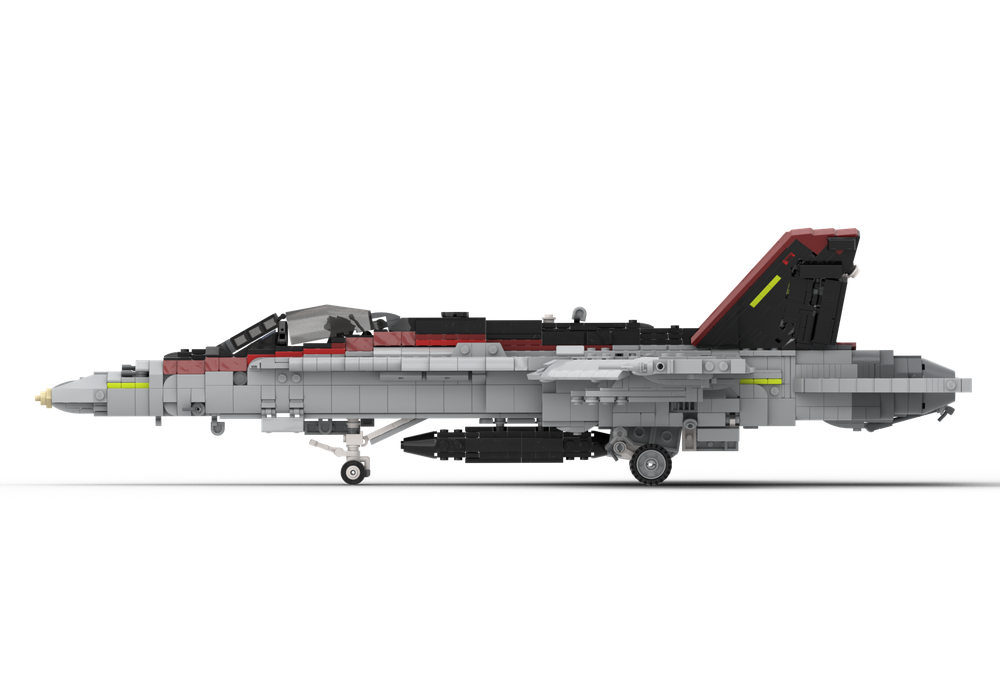 LEGO MOC F/A-18C Hornet by pieces_of.akom | Rebrickable - Build with LEGO