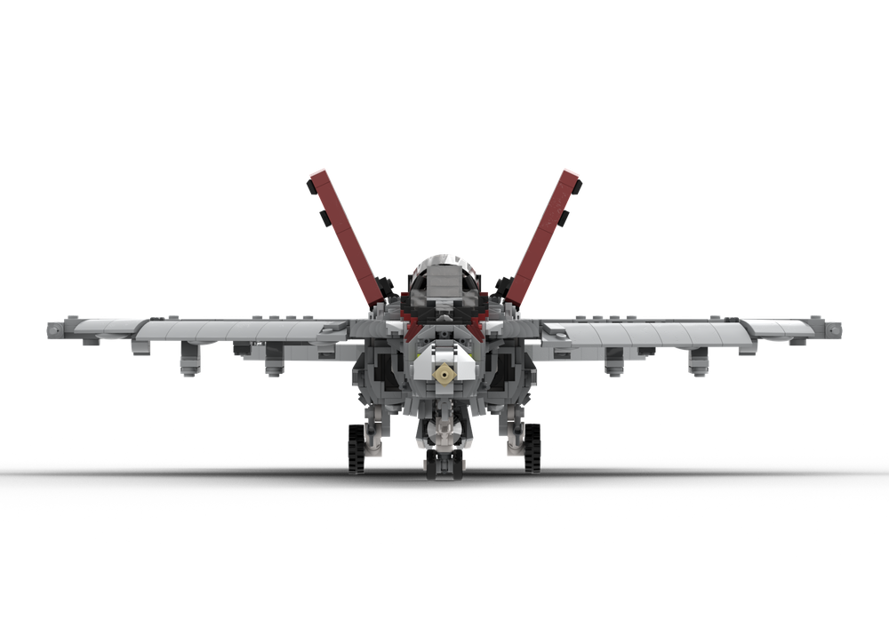 LEGO MOC-189558 F/A-18C Hornet by pieces_of.akom | Rebrickable - Build ...