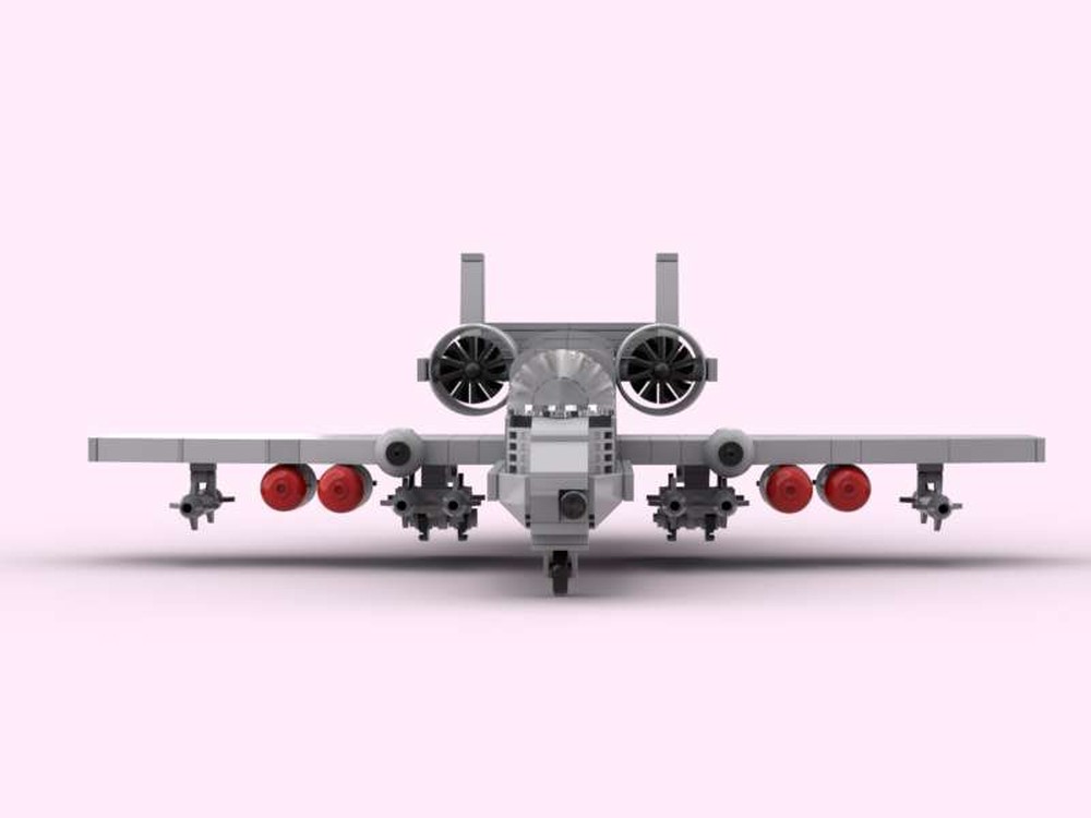 Lego Moc A 10 Warthog By Mateilego Rebrickable Build With Lego