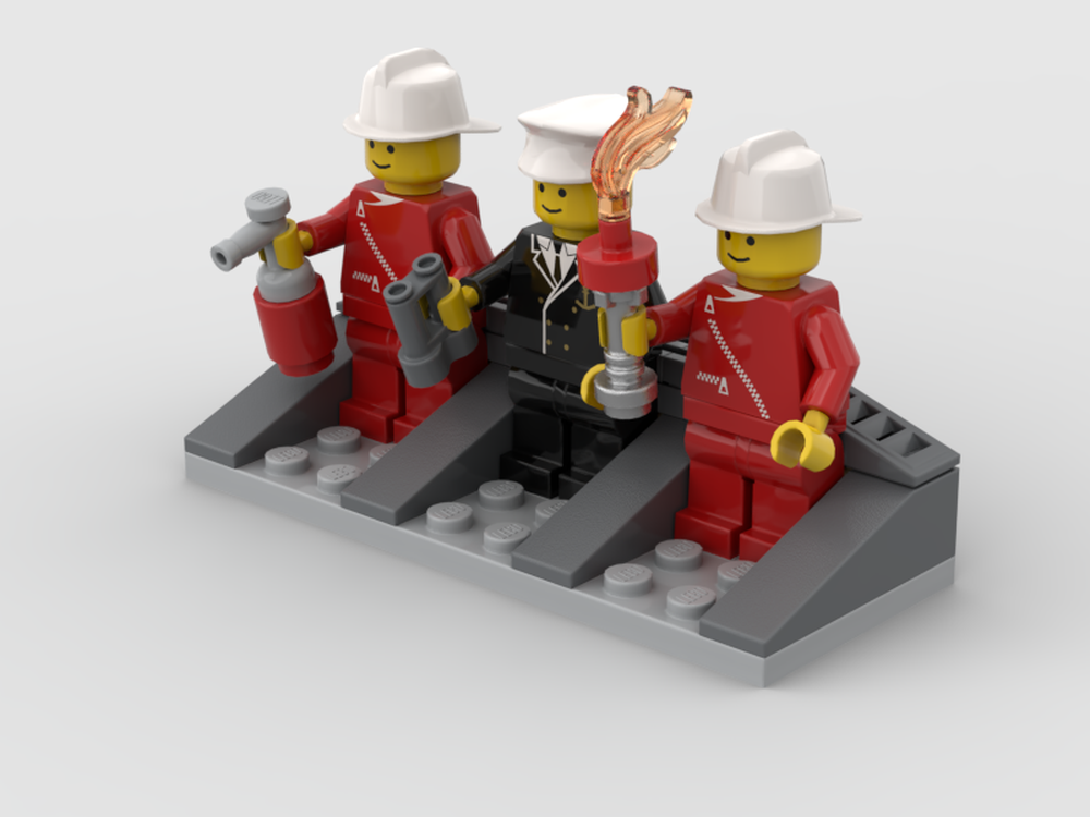 LEGO MOC Lego 4020 Minifigure display by wrk | Rebrickable - Build with ...