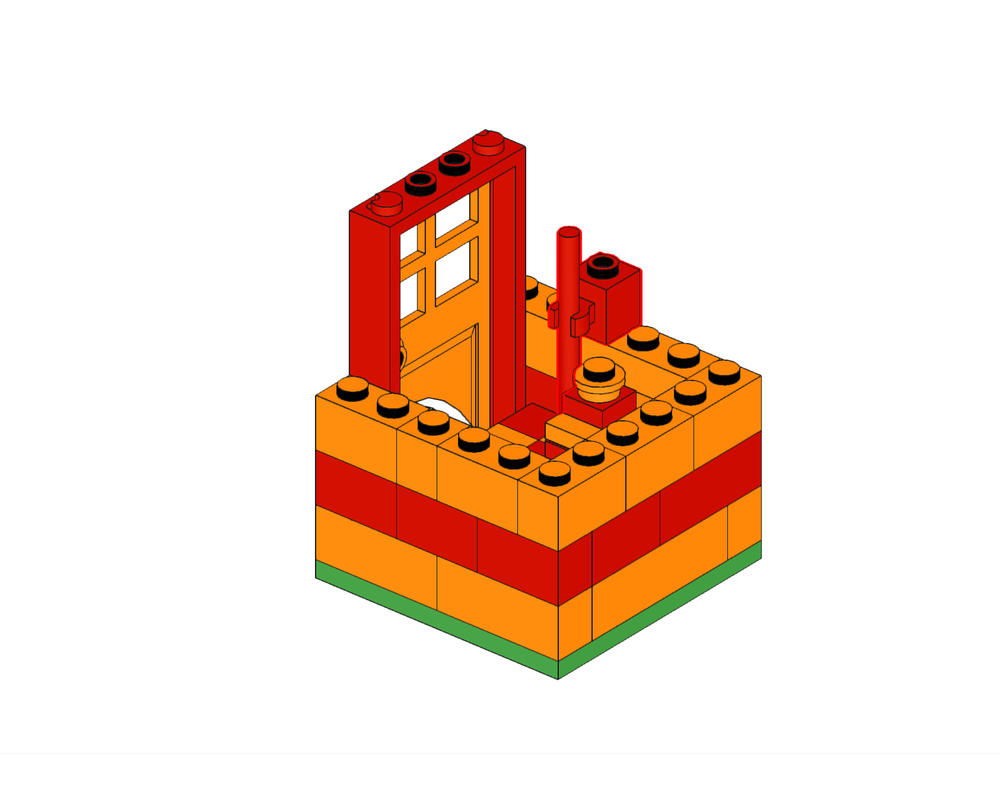 Lego Moc Disabled Toilet Room By Geewcmx Rebrickable Build With Lego