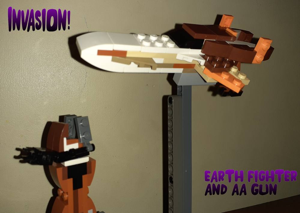 LEGO MOC Earth Fighter and AA Gun - alt of 31044-1 by ChzHd ...