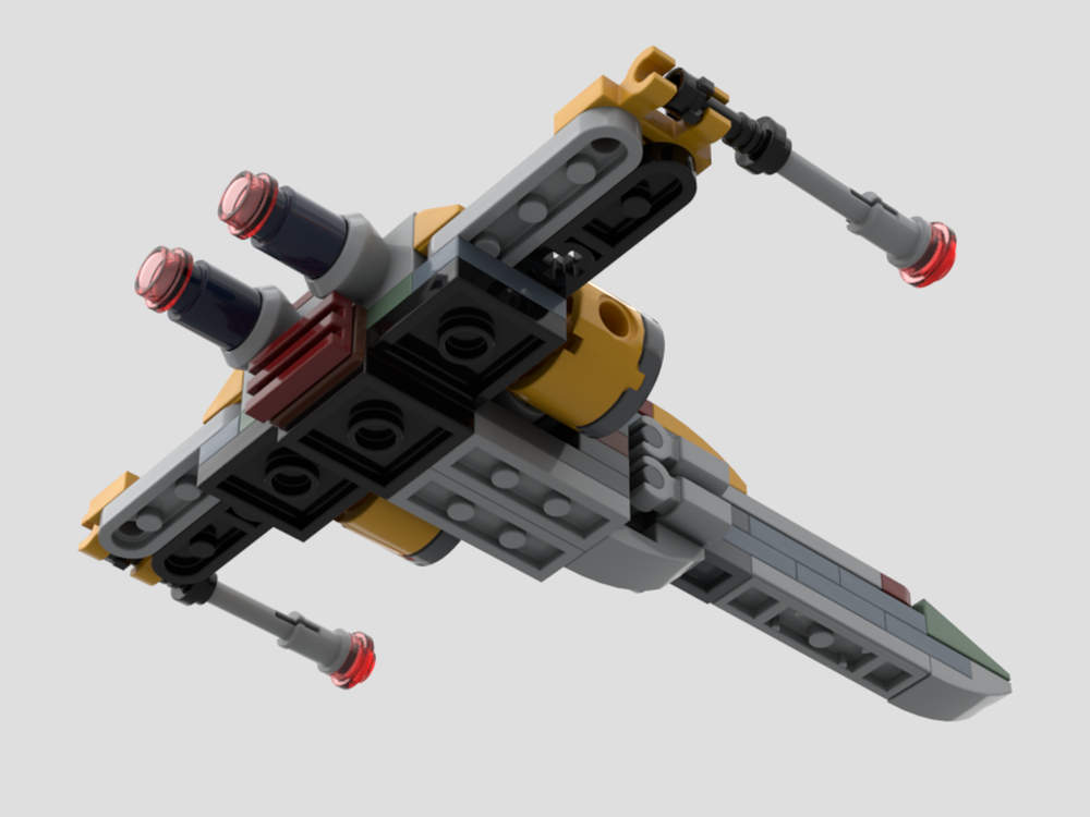 Lego Moc Star Wars Z 95 Headhunter By Glacenougat Rebrickable Build