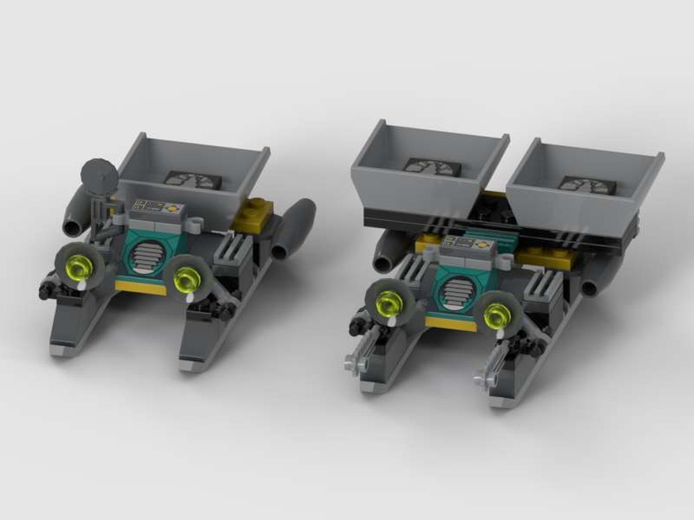 LEGO MOC Rock Raiders Rapid Rider by mikey2110 | Rebrickable - Build ...