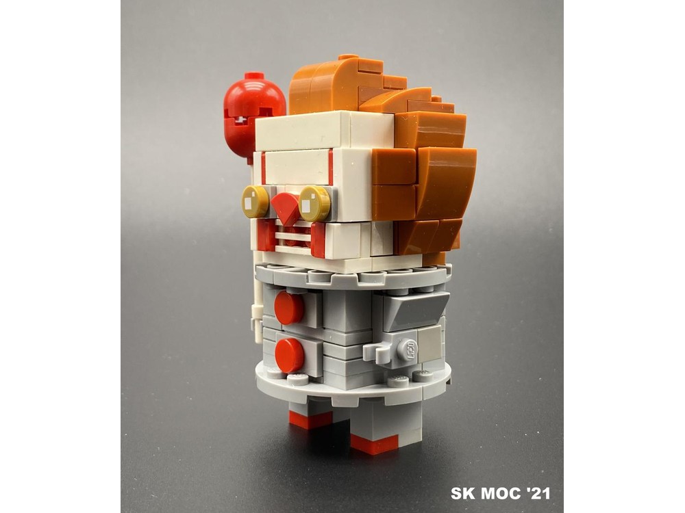 LEGO MOC BrickheadZ Pennywise by skmoc | Rebrickable - Build with LEGO