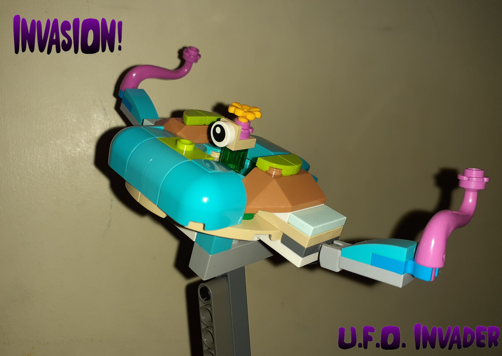 LEGO MOC U.F.O. Invader - alt of 31128-1 by ChzHd | Rebrickable - Build ...