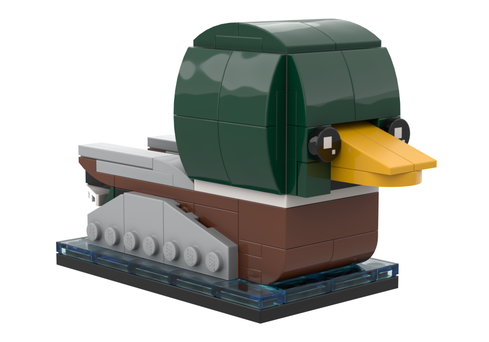 LEGO MOC Mallard (Male) Birdheadz by OrchardBuilds | Rebrickable ...