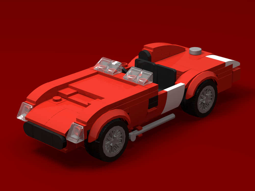 LEGO MOC 1955 Ferrari 500 Mondial by CunningFox Designs | Rebrickable ...