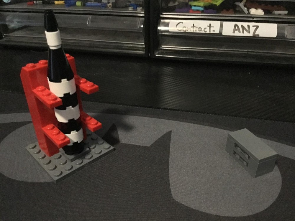 LEGO MOC SPACE ROCKET WITH LANCH CONTROL by Lego_GOD_No.10 ...