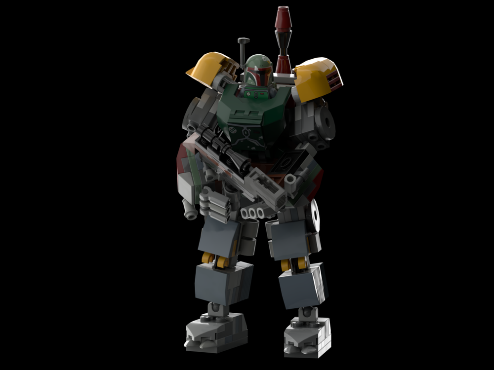 LEGO MOC Boba Fett Mech (75369 X2 alternative) by BBX4 | Rebrickable ...