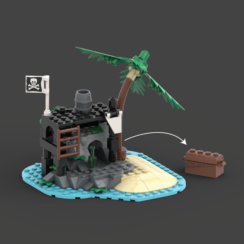 LEGO MOC 6260 Shipwreck Island Remake by COLEMANTREBORBESTJEDITOHAVEEVE ...