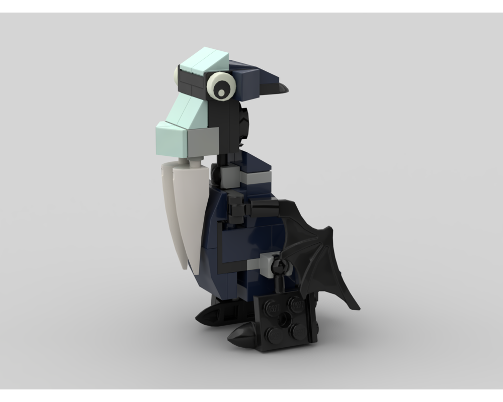 LEGO MOC 41534 Vamparrot by BriXperiMent | Rebrickable - Build with LEGO