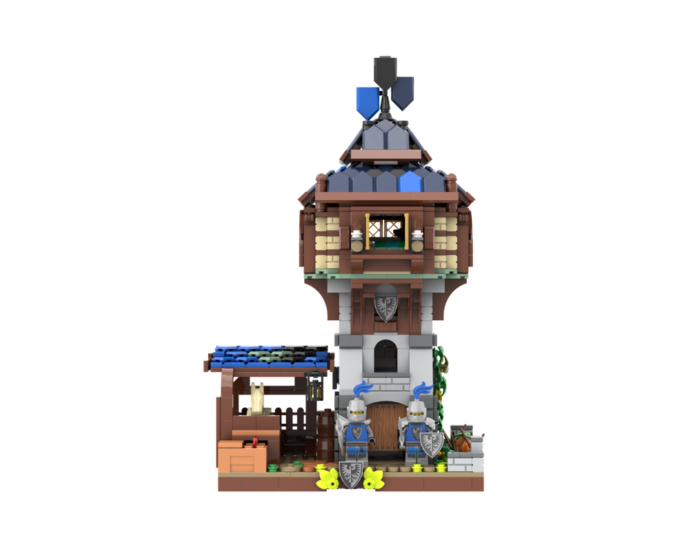 LEGO MOC Tower of Black Falcons - A Kidnapped Queen (21325 Alternate ...