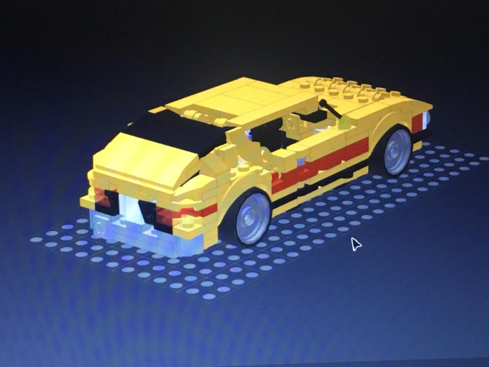 LEGO MOC 1972 Volkswagen SP2 by CunningFox Designs | Rebrickable ...