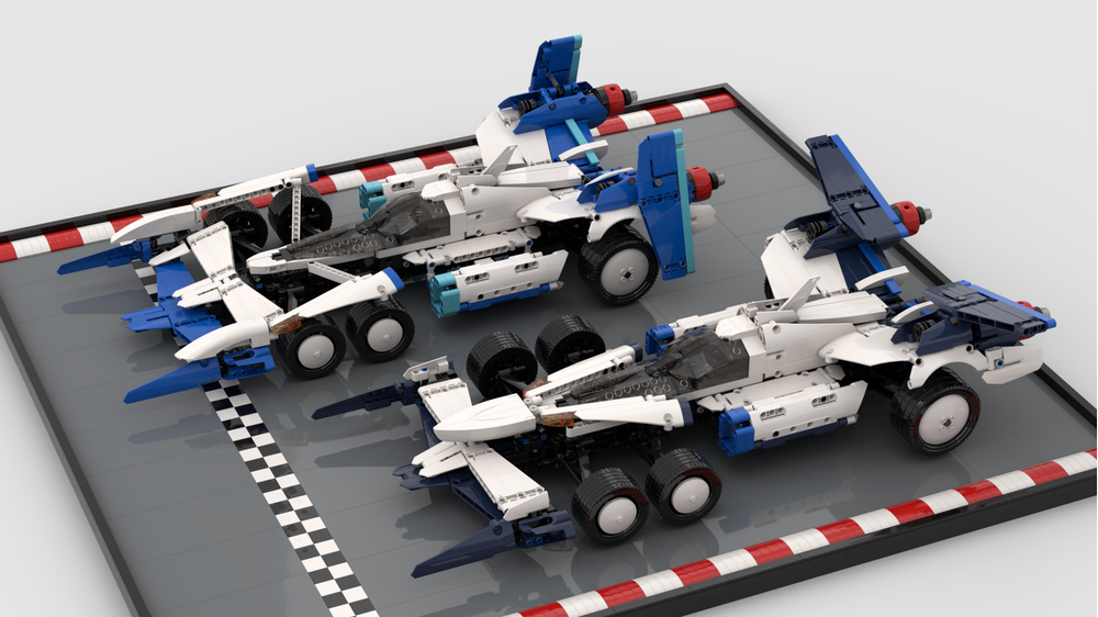 LEGO MOC MOC - F1 Future GPX Cyber Formula - Asurada（Second Edition） by ...
