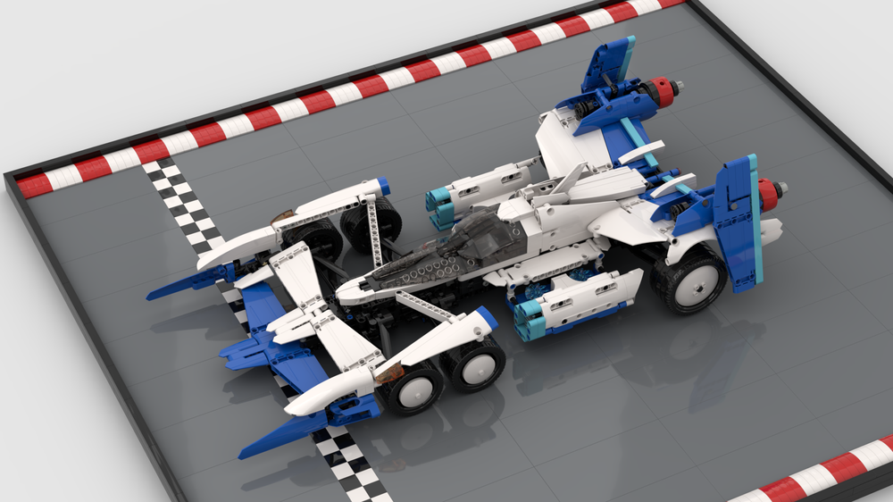 LEGO MOC MOC - F1 Future GPX Cyber Formula - Asurada（Second Edition） by ...