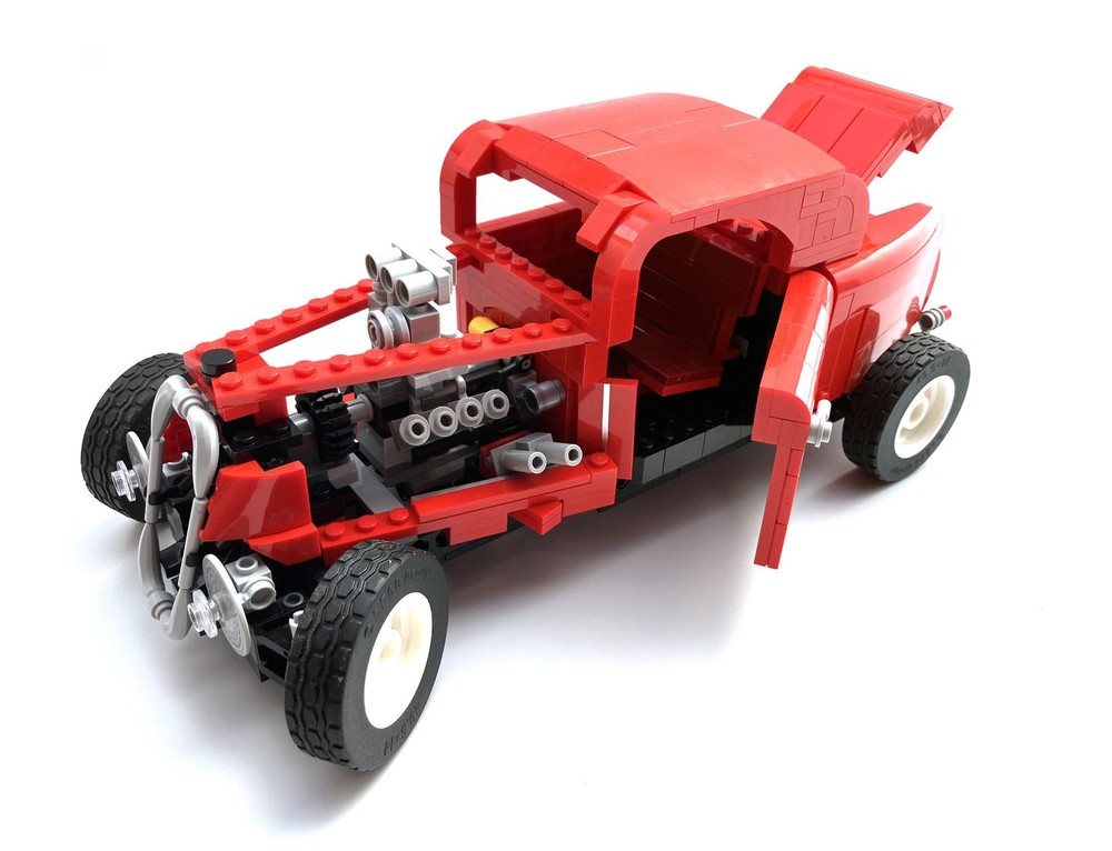Lego Moc 10321 Hot Rod By Inidatti Rebrickable Build With Lego