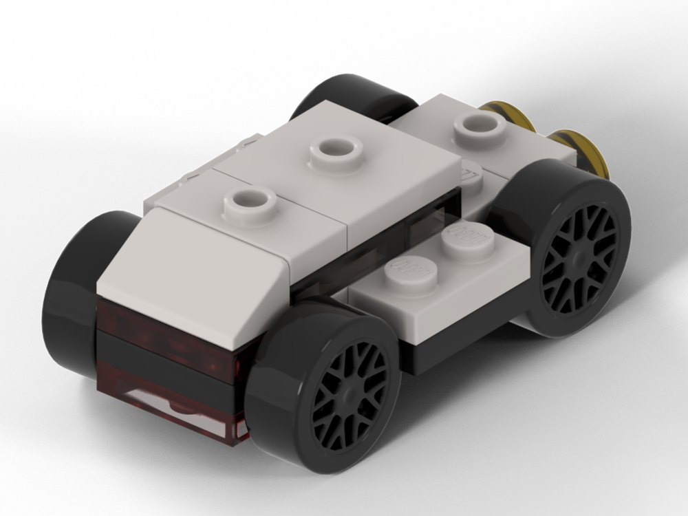 LEGO MOC Smallest drivable Stretch Limousine with rubber tyres by Matle ...