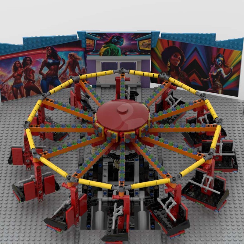 LEGO MOC TipTop Fairground Ride by Gdale | Rebrickable - Build with LEGO