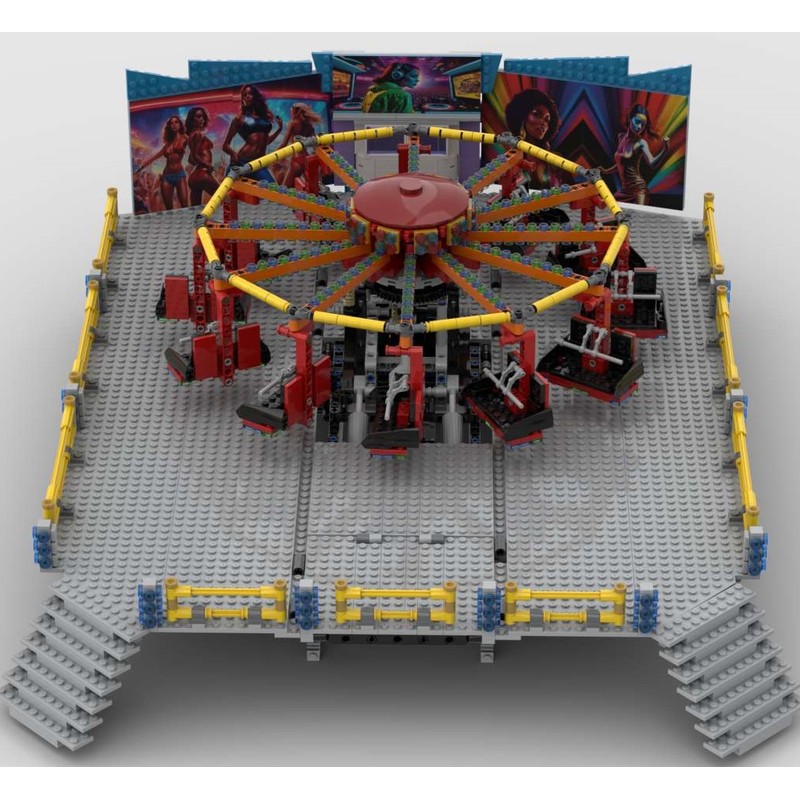 LEGO MOC TipTop Fairground Ride by Gdale | Rebrickable - Build with LEGO