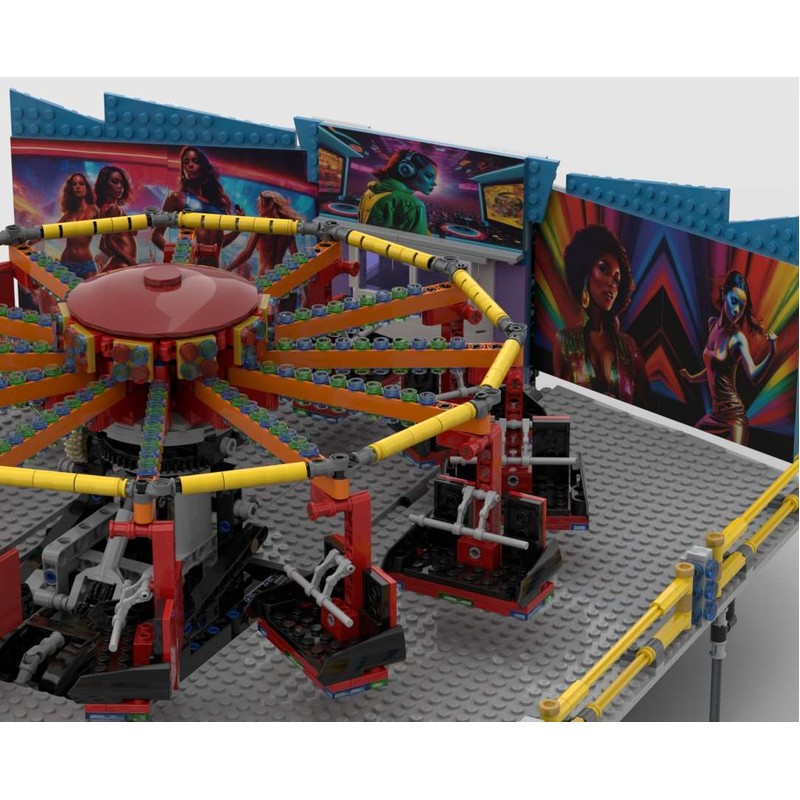LEGO MOC TipTop Fairground Ride by Gdale | Rebrickable - Build with LEGO